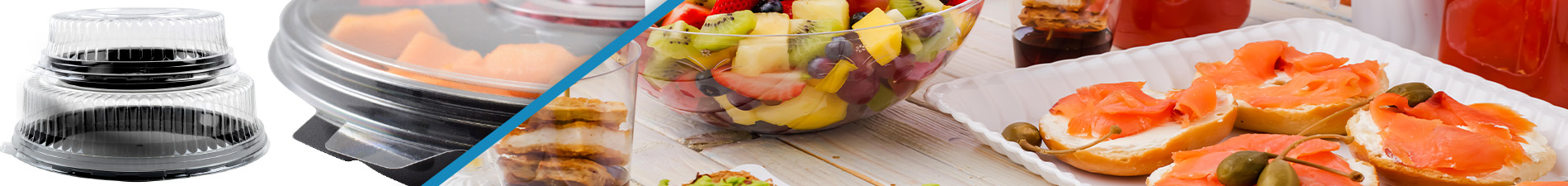 Premium Plastic Tableware for catering and food service industries